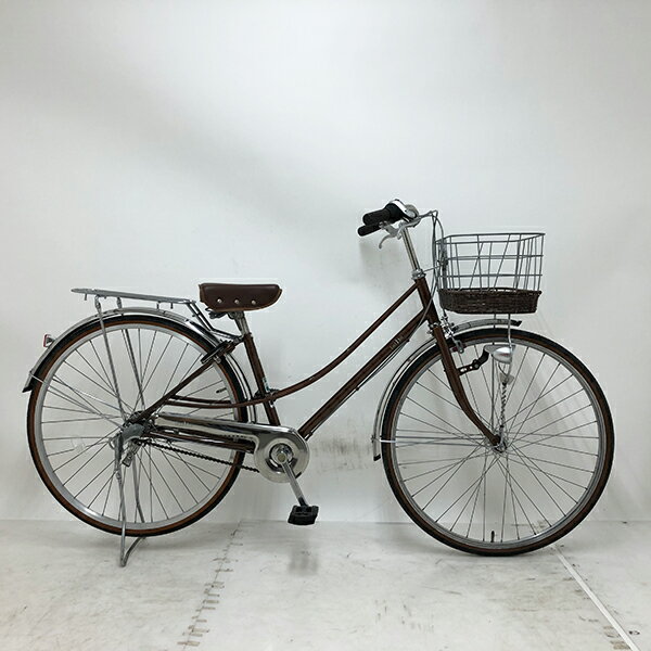 ◇ ◆ ◇ ◆ ◇ 商 品 情 報 ◇ ◆ ◇ ◆ ◇ 【外観ランク】　Aランク 【リユース・中古】　軽快車 【メーカー】　国内メーカー 【タイヤ】　　27インチ 【ギア】　　　内装3段 【カラー】　　ブラウン系 LEDオートライト ローラ...