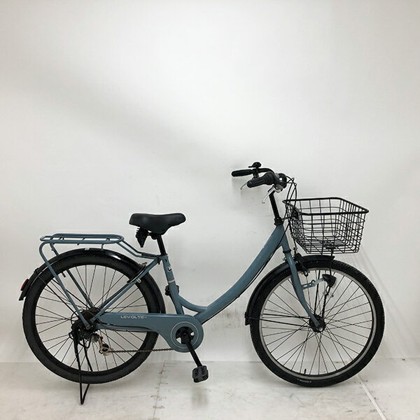 ◇ ◆ ◇ ◆ ◇ 商 品 情 報 ◇ ◆ ◇ ◆ ◇ 【外観ランク】　Bランク 【リユース・中古】　軽快車 【メーカー】　国内メーカー 【タイヤ】　　26インチ 【ギア】　　　外装6段 【カラー】　　ブルー系 LEDオートライト ローラー...