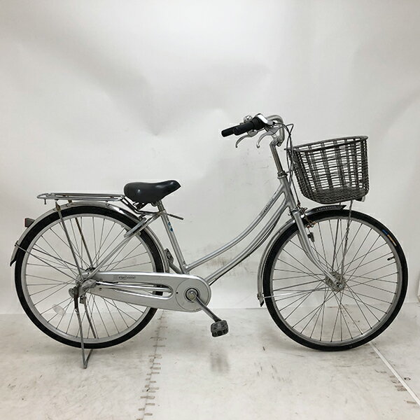 ◇ ◆ ◇ ◆ ◇ 商 品 情 報 ◇ ◆ ◇ ◆ ◇ 【外観ランク】　ブリヂストン 【リユース・中古】　軽快車 【メーカー】　国内メーカー 【タイヤ】　　26インチ 【ギア】　　　内装3段 【カラー】　　シルバー系 LEDオートライト ロ...