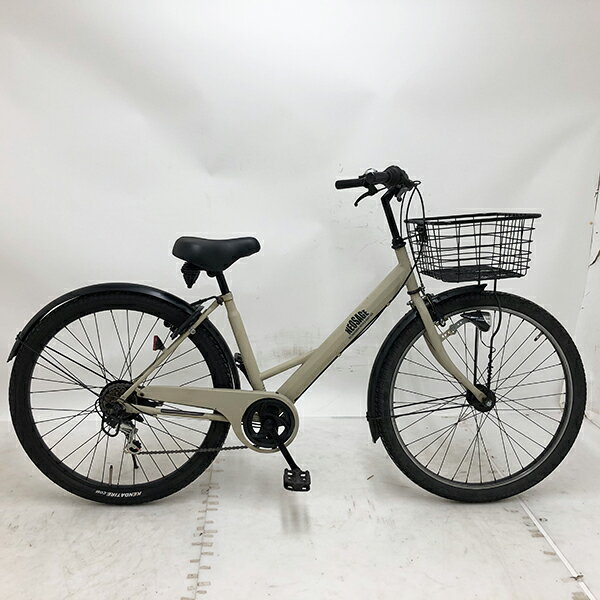 ◇ ◆ ◇ ◆ ◇ 商 品 情 報 ◇ ◆ ◇ ◆ ◇ 【外観ランク】　Bランク 【リユース・中古】　シティ車 【メーカー】　国内メーカー 【タイヤ】　 27.5×1.95インチ 【ギア】　 外装6段 【カラー】　 ベージュ系 LEDオート...