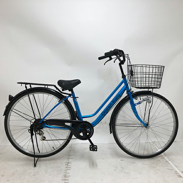 ◇ ◆ ◇ ◆ ◇ 商 品 情 報 ◇ ◆ ◇ ◆ ◇ 【外観ランク】　Bランク 【リユース・中古】　軽快車 【メーカー】　国内メーカー 【タイヤ】　　27インチ 【ギア】　　　外装6段 【カラー】　　ブルー系 LEDオートライト ローラー...
