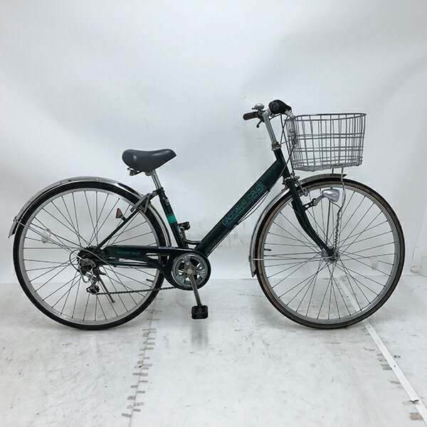 ◇ ◆ ◇ ◆ ◇ 商 品 情 報 ◇ ◆ ◇ ◆ ◇ 【外観ランク】　Bランク 【リユース・中古】　シティ車 【メーカー】　国内メーカー 【タイヤ】　27インチ 【ギア】　外装6段 【カラー】　グリーン系 LEDオートライト ローラーブレ...