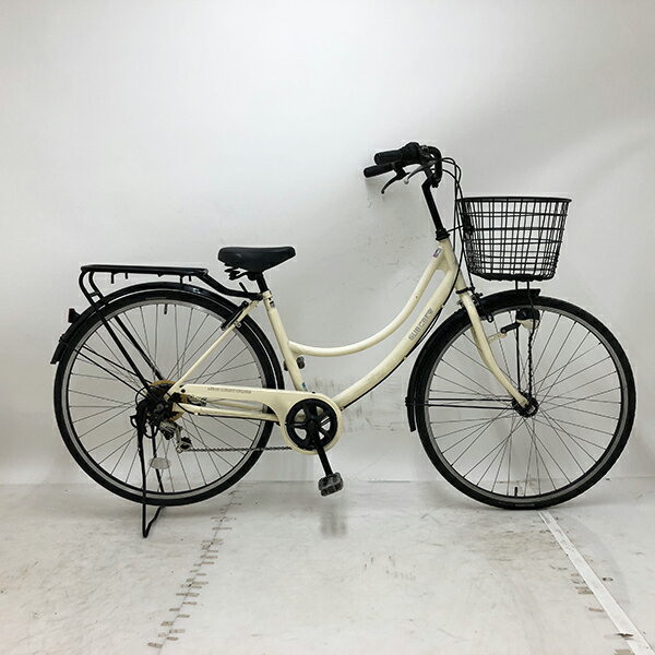 ◇ ◆ ◇ ◆ ◇ 商 品 情 報 ◇ ◆ ◇ ◆ ◇ 【外観ランク】　Bランク 【リユース・中古】　軽快車 【メーカー】　国内メーカー 【タイヤ】　　27インチ 【ギア】　　　外装6段 【カラー】　　ホワイト系 LEDオートライト ローラ...