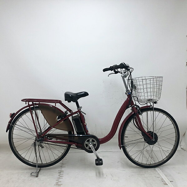 ◇◆◇◆◇ 商 品 情 報 ◇◆◇◆◇ 【外観ランク】　Bランク 【リユース・中古】　電動アシスト自転車 【メーカー】　ブリヂストン 【タイヤ】　　26インチ 【ギア】　　　内装3段 【カラー】　　レッド系 LEDバッテリーライト ローラー...