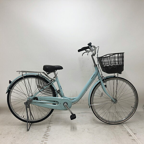 ◇ ◆ ◇ ◆ ◇ 商 品 情 報 ◇ ◆ ◇ ◆ ◇ 【外観ランク】　Bランク 【リユース・中古】　軽快車 【メーカー】　ブリヂストン 【タイヤ】　　26インチ 【ギア】　　　変速なし 【カラー】　　ブルー系 LEDオートライト ローラー...