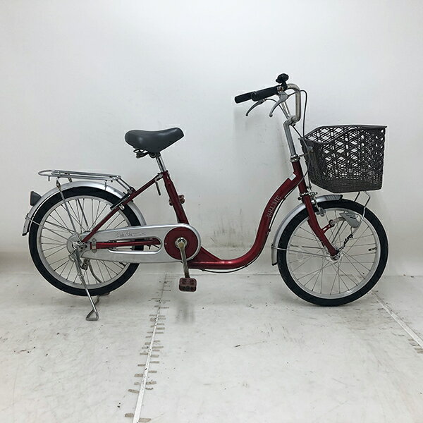 ◇ ◆ ◇ ◆ ◇ 商 品 情 報 ◇ ◆ ◇ ◆ ◇ 【外観ランク】　Bランク 【リユース・中古】　小径車・ミニベロ 【メーカー】　国内メーカー 【タイヤ】　　20インチ 【ギア】　　　変速なし 【カラー】　　レッド系 LEDオートライト...