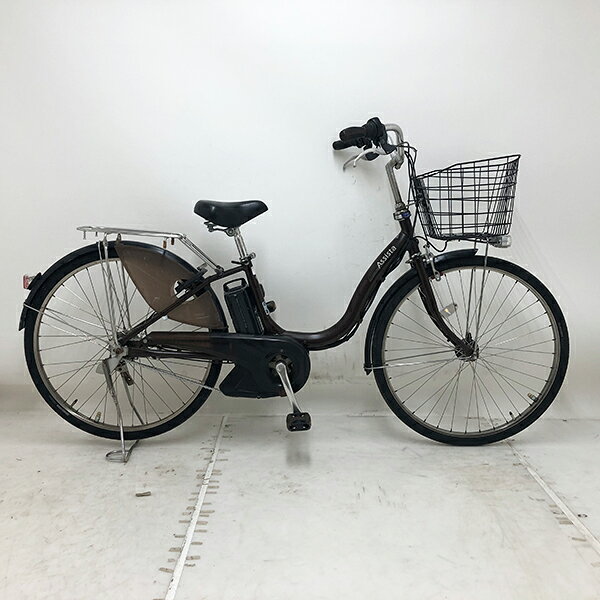 ◇◆◇◆◇ 商 品 情 報 ◇◆◇◆◇ 【外観ランク】　Bランク 【リユース・中古】　電動アシスト自転車 【メーカー】　ブリヂストン 【タイヤ】　　26インチ 【ギア】　　　内装3段 【カラー】　　ブラウン系 LEDバッテリーライト ローラ...