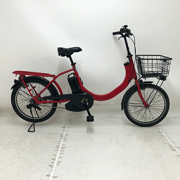 ◇◆◇◆◇ 商 品 情 報 ◇◆◇◆◇ 【外観ランク】　Aランク 【リユース・中古】　電動アシスト小径自転車 【メーカー】　パナソニック 【タイヤ】　　20インチ 【ギア】　　　変速無し 【カラー】　　レッド系 LEDバッテリーライト ロー...