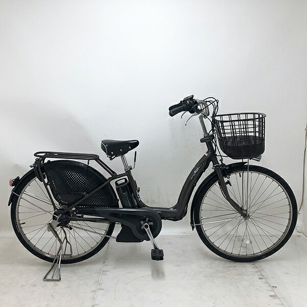 ◇◆◇◆◇ 商 品 情 報 ◇◆◇◆◇ 【外観ランク】　Bランク 【リユース・中古】　子供乗せ対応電動アシスト自転車 【メーカー】　YAMAHA 【タイヤ】　26インチ 【ギア】　内装3段 【カラー】　グレー系 LEDバッテリーライト ロー...