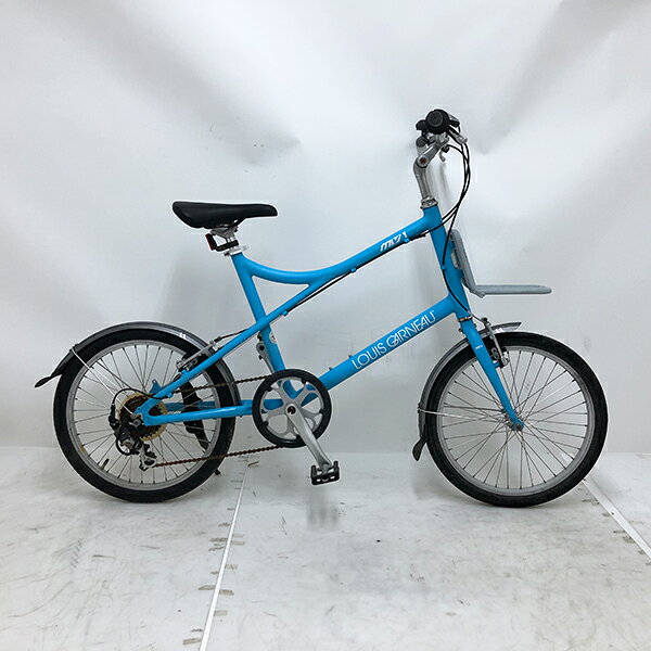 ◇ ◆ ◇ ◆ ◇ 商 品 情 報 ◇ ◆ ◇ ◆ ◇ 【外観ランク】　Bランク 【リユース・中古】　小径車・ミニベロ 【メーカー】　ルイガノ 【タイヤ】　　20インチ 【ギア】　　　外装7段 【カラー】　　ブルー系 ライト無し 前後Vブレ...