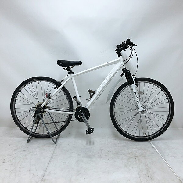 ◇◆◇◆◇ 商 品 情 報 ◇◆◇◆◇ 【外観ランク】　Bランク 【リユース・中古】　マウンテンバイク 【メーカー】　ブリヂストン 【タイヤ】　　700×40c 【ギア】　　　(前)3×(後)7 【カラー】　　ホワイト系 ライト無し 前後V...