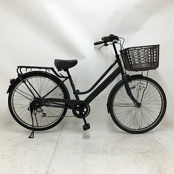 ◇ ◆ ◇ ◆ ◇ 商 品 情 報 ◇ ◆ ◇ ◆ ◇ 【外観ランク】　Bランク 【リユース・中古】　軽快車 【メーカー】　国内メーカー 【タイヤ】　　26インチ 【ギア】　　　外装6段 【カラー】　　グレー系 LEDオートライト ローラー...