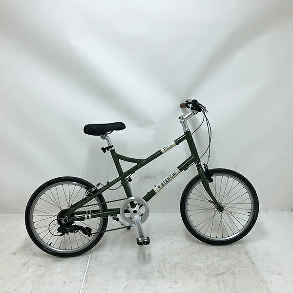 ◇ ◆ ◇ ◆ ◇ 商 品 情 報 ◇ ◆ ◇ ◆ ◇ 【外観ランク】　Bランク 【リユース・中古】　小径車・ミニベロ 【メーカー】　ビアンキ 【タイヤ】　　20インチ 【ギア】　　　外装7段 【カラー】　　グリーン系 ライト無し 前後Vブ...