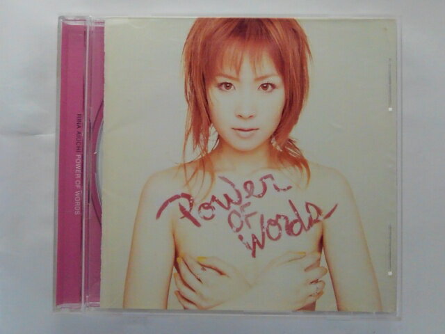 【収録曲】 　【01】POWER OF WORDS 　【02】I can't stop my love for you 　【03】NAVY BLUE 　　他全14曲収録 ～商品状態に関しまして～ 　●　中古商品のため、特典などの付属品、帯は...