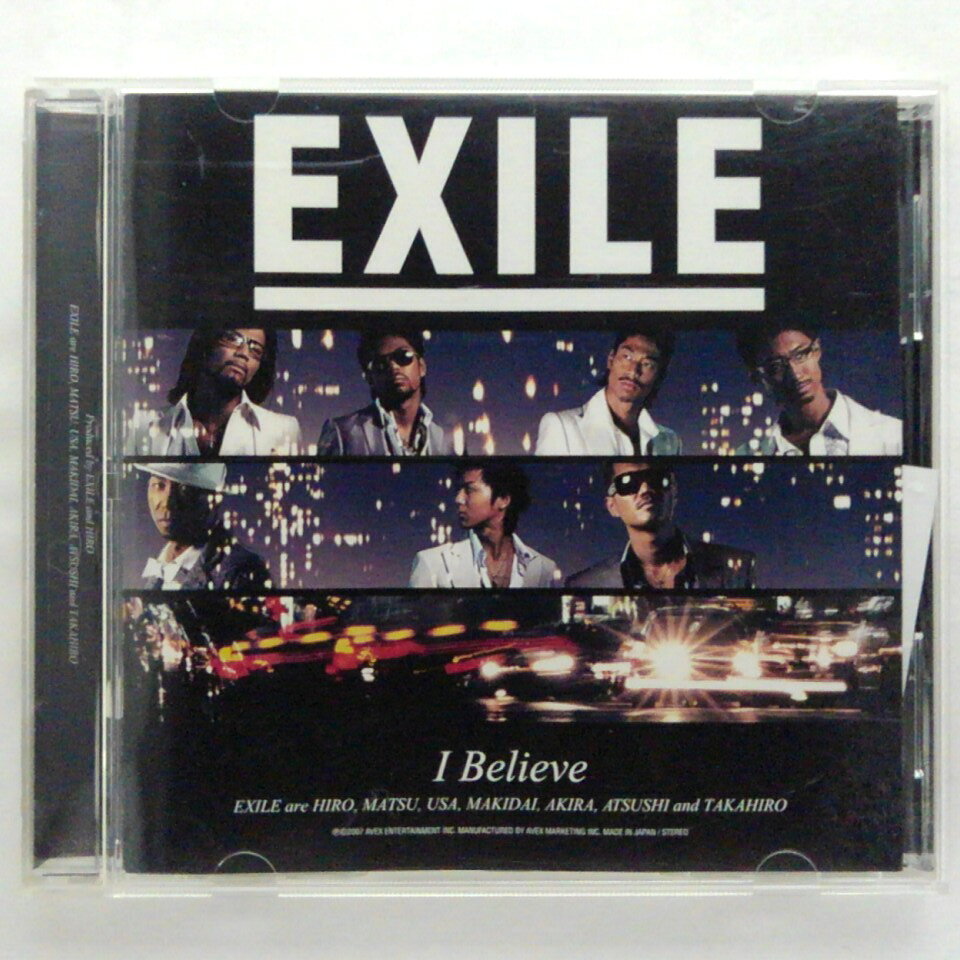 【収録曲】 　【01】I Believe 　【02】君がいるから 　【03】I Believe(Instrumental) 　　他全5曲収録 　（SPECIAL BONUS TRACK FOR LIMITED EDITION 1曲含む） ※...