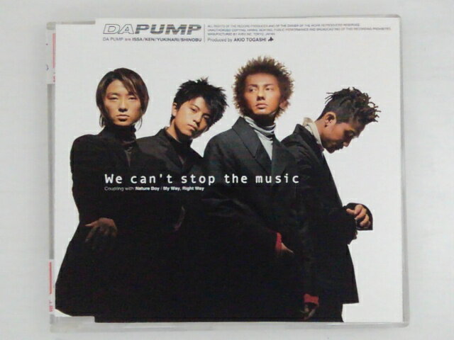 【収録曲】 　【01】We can't stop the music 　【02】Nature Boy 　【03】My Way, Right Way 　　他全6曲収録 ※歌詞カードに傷みあり 〜商品状態に関しまして〜 ●中古商品のため、特典な...