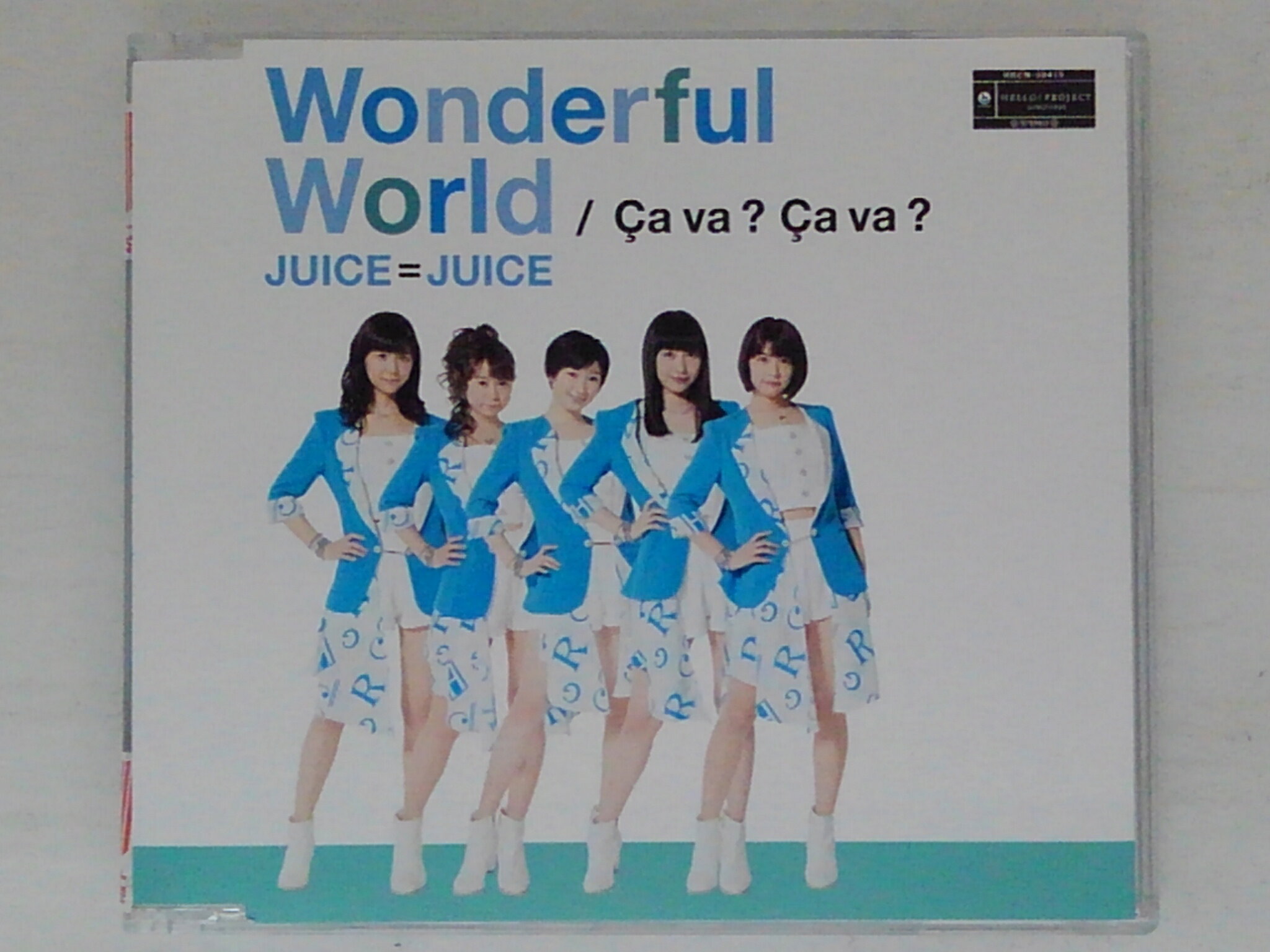 【収録曲】 　【01】Wonderful World 　【02】Ca va ? Ca va ? (サヴァサヴァ) 　【03】Wonderful World(Instrumental) 　　他全4曲収録 ※トレカサイズ生写真 ソロ5種＋集合1...
