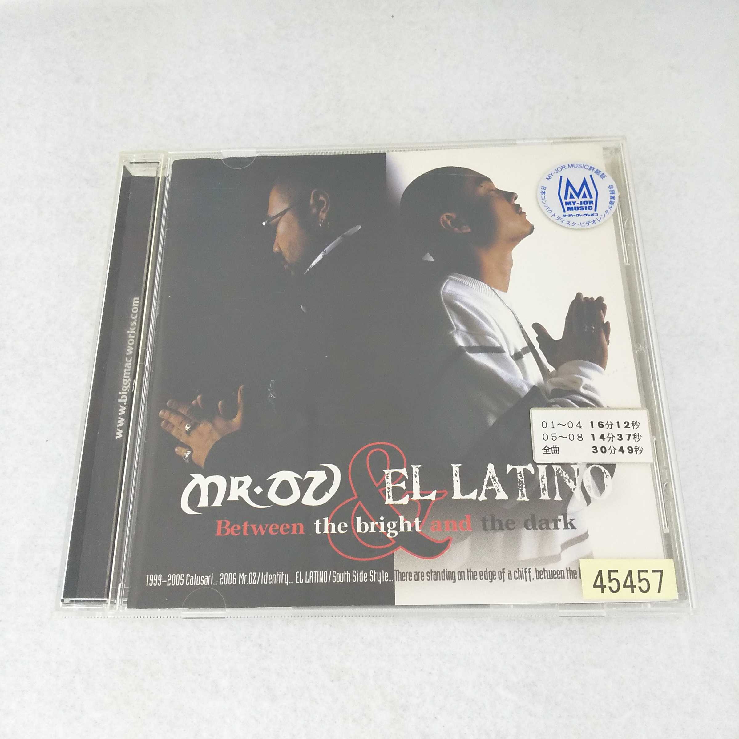 【収録曲】 　【01】Intro./Mr.OZ G EL LATINO 　【02】Only your love/EL LATINO feat. Ms.Ooja 　【03】It's been too long/Mr.OZ feat. 小舞 　...