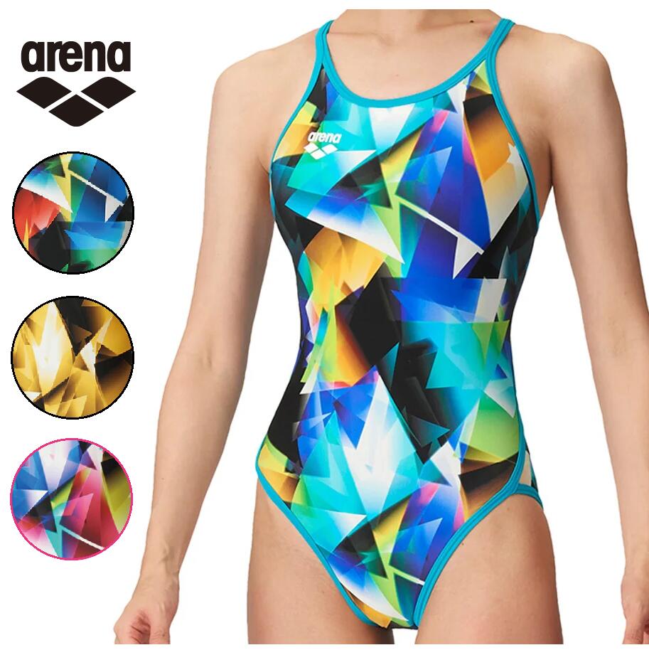 arena アリーナ AS4FWM13W タフスーツ 練習用水着 レディース 水泳 競泳 トレーニングワンピース arenaの練習用水着 耐久性に優れたTOUGHSUITシリーズ塩素に強く長持ちするため、練習頻度が高く、ハードなトレーニング...