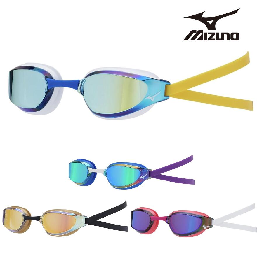 MIZUNO GX・SONIC EYE G N3JED031 ミズノ 2026春夏 限定カラー ミラータイプ レーシングゴーグル クッション付き 水泳 競泳 GX・SONIC EYE Gの限定カラー MIZUNO　レーシングゴーグル【GX・...