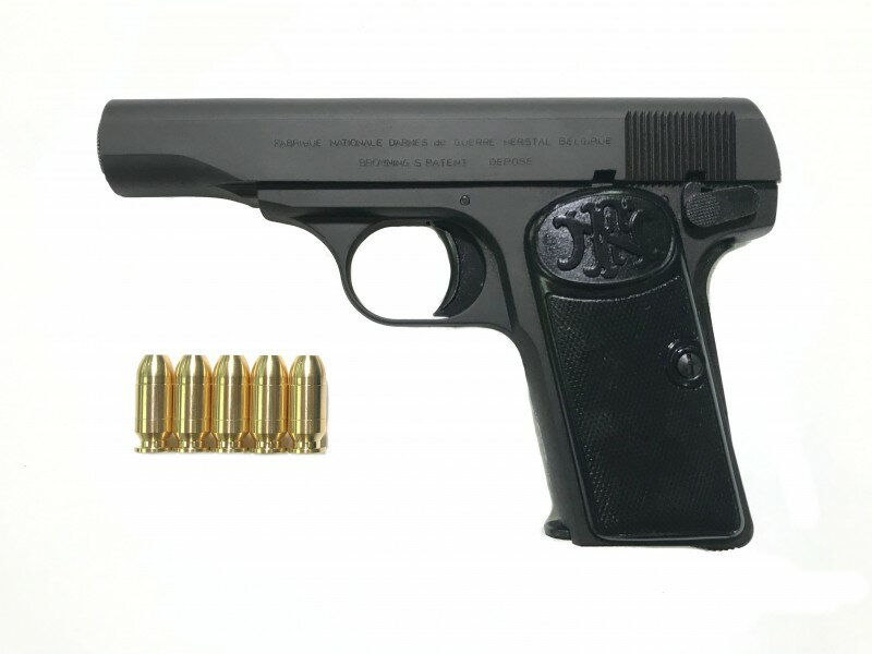 ★M1910モデルガン　発火ブローバック仕様!!★・モデルガン完成品・PF(プラグファイア) ブローバックモデル!・ヘビーウェイトモデル【材質】ヘビーウエイト【重量】約395g【カートリッジ】専用P・Fカートリッジ5発付属 【装弾数】6発 ...