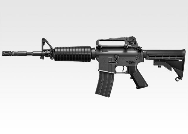 ☆アメリカ軍制式カービン 電動ガン☆ ・電動ガン ・セミ/フル切り替え式 ・可変HOPUP ●剛性向上と軽量化:軽量で強度の高いアルミ製の一体型バレルや、樹脂と金属プレートを一体化させるインサート成型により、剛性を高めながらフロント部を軽量...
