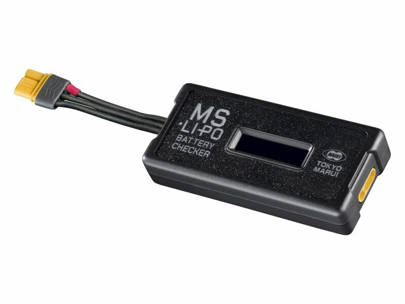 ★Li-Poバッテリーの必需品 東京マルイ バッテリーチェッカー★ 【対応モデル】 ・東京マルイ MS・Li-Poバッテリーおよびバランスチャージャー ◎各種データを表示 東京マルイ『MS&bull;Li-Poバッテリー』に接続すると、電圧...