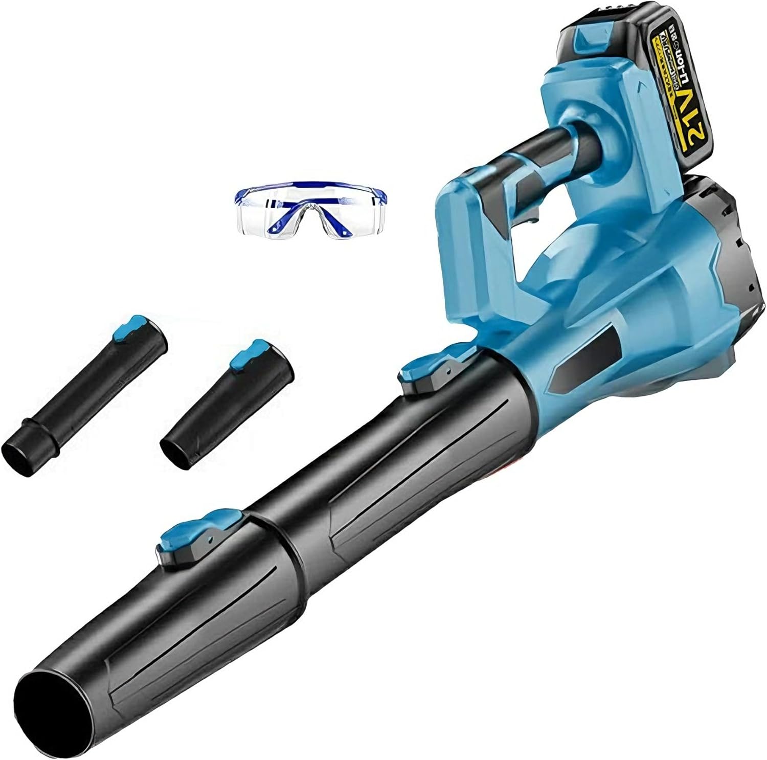 商品情報【仕様】■製品名：充電式ブロワー■電圧：21V 3.0AH（1.5-3.0AH）■速度：300000rpm■製品重量：約2.1kg■無負荷実行時間：40分-60分■推力：1500～3000g■プロセス: 3D プリント■材質：PET...