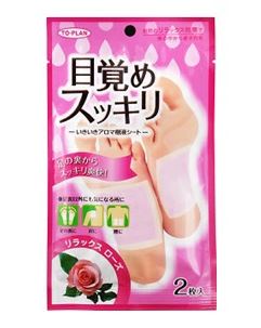 樹液のチカラで目覚めスッキリさわやか。 ローズの香りでリラックス！ ■使用方法 固定粘着シートにいきいき樹液シートのプリント面を下(粘着面側)にして貼って下さい。 足の裏面や気になる部分に貼付けて固定してください。 いきいき樹液シートが水分...