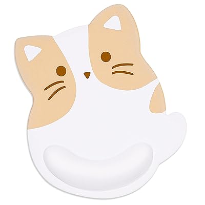 マウスパッド かわいい リストレスト 一体型マウスパッド 低反発リストレス 人間工学 手首 クッション キャラクター 滑り止め 水洗い 耐久性良い 疲労軽減 ゲーム 仕事用 パソコンパッド 可愛い猫柄ブランド色二色猫モデル商品説明【商品概要...