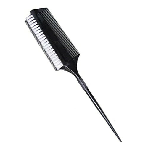 商品名 大阪ブラシ SK-60 酸性カラー対応コーム 商品特徴 《ヘアカラー用ブラシ》 ストレート毛 酸性カラーを根元ギリギリまで塗布しやすい。 ヘアマニキュア対応。 スライス裏面から髪にあて塗布していきます。 コーム部分とブラシ部分の段差...