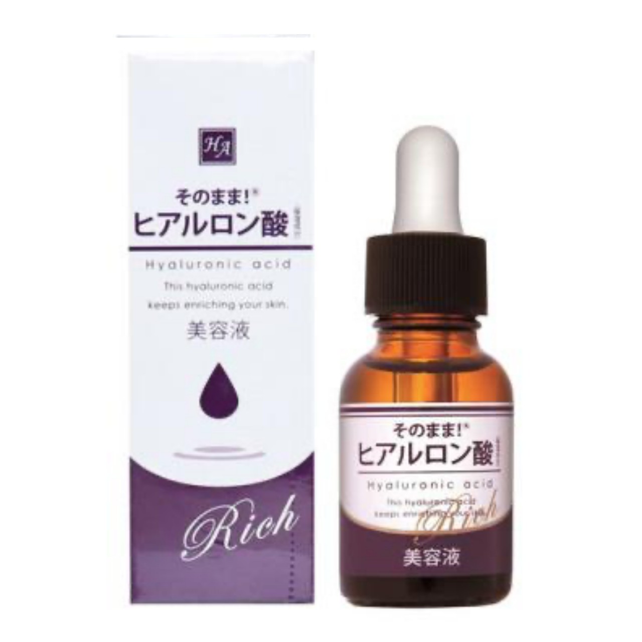商品名 そのまま！ヒアルロン酸 リッチ 20ml 美容液 商品説明 お肌のお悩みを集中ケアする美容液！ 3種のヒアルロン酸をギュッと配合していますので、季節の変わり目やお悩みに合わせてお使いください。 ◎ヒアルロン酸とは 皮膚の水分保持に大...