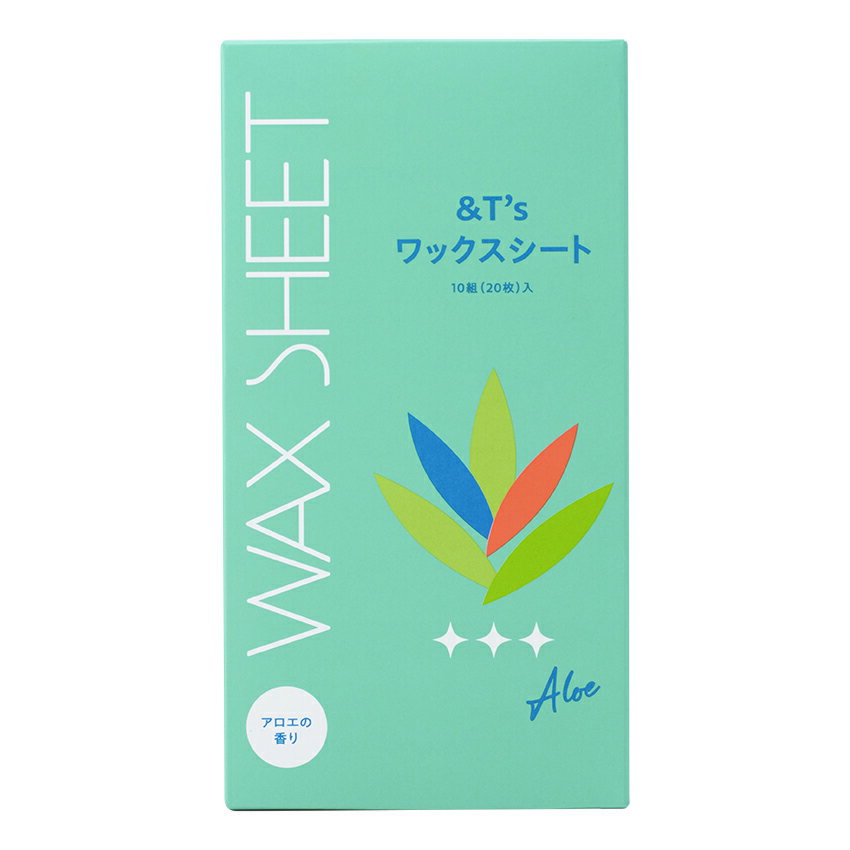 商品名 &T’s(アンドティーズ) ワックスシート 商品詳細 ワックスウォーマー要らず、貼ってはがすワックス脱毛。 簡単ステップのワックスシート脱毛により、なめらかな肌へ導きます。 部位ごとにお好みのサイズにカットして、使用も可能。店販商品...