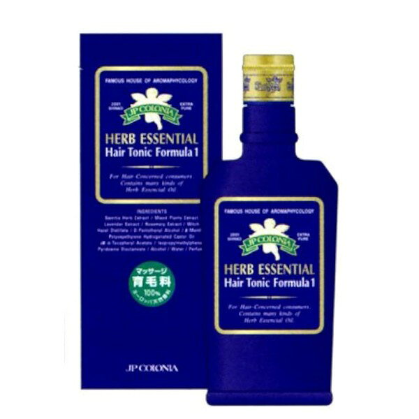 商品名 JPコロニア ハーブヘアトニック 内容量 160ml 成分 エタノール、水、PEG-40水添ヒマシ油、香料、パンテノール、メントール、 ハマメリス水、酢酸トコフェロール、o-シメン-5-オール、ローズマリー葉 エキス、ラベンダー花エ...