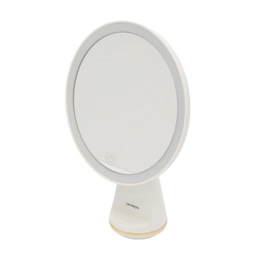角度調節の可動域:上下約75°、左右約60°、鏡面回転360° バッテリー容量:1200mAh LEDライト:強・中・弱の3段階明るさ調節 連続点灯時間:(強)約2時間、(中)約5時間、(弱)約22時間 充電時間:約3時間 定格入力:DC5...