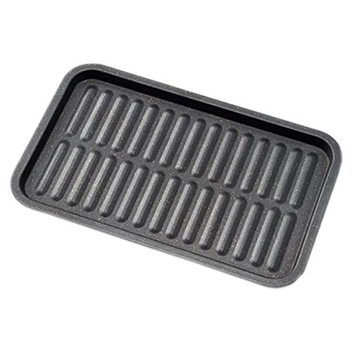 パン 【商品仕様】商品サイズ/(約)15x24.5x1cm、材質・成分/本体:アルミメッキ鋼板、表面加工/内面:ふっ素樹脂加工、外面:シリコン樹脂加工、耐熱温度/300°C 【焦げ付きにくく、汚れが落としやすい】耐久性も強化した、こだわりの...