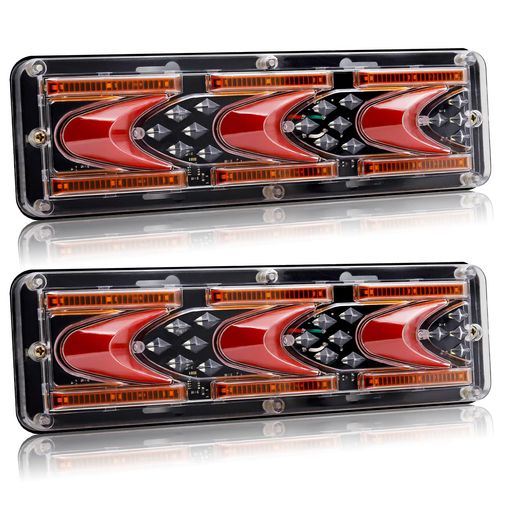 リアライト ✨【商品詳細】LEDテールランプ◆サイズ:約296mmx約92mmx約35mm◆差込口ネジ径:5mm◆消費電圧:24V◆発光色:レッド+イエロー+ホワイト◆材質:耐候性樹脂+耐熱性プラスチックボディー+高輝度LEDチップ◆取付可...