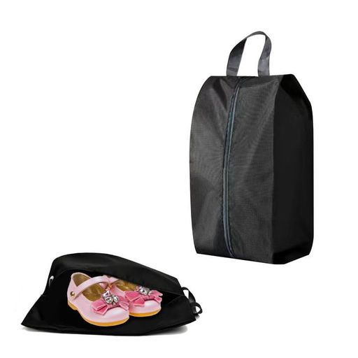 【製品サイズ】長さ約34.5cm、幅約17cmで、サイズ35以下の靴の収納に適しています。パッケージには、黒の靴収納袋が1つ含まれています。 【高品質素材】靴袋はオックスフォード布材料で作られ、防水、防塵、耐久性、破損や変形が容易ではない、...