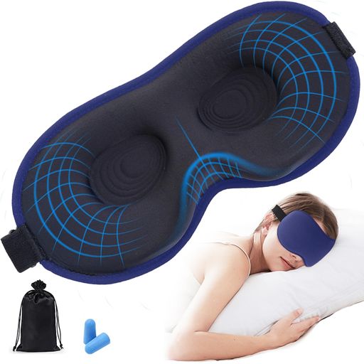 【完全遮光へのこだわり】睡眠マスクの究極の目的は「光を完全に遮る」こと。当商品は独自開発の一体型ノーズカップと22mmハイカーブ構造により、遮光率99.99% を実現。鼻の隙間からの光漏れを徹底的にシャットアウト。人間工学に基づいた3D立体...