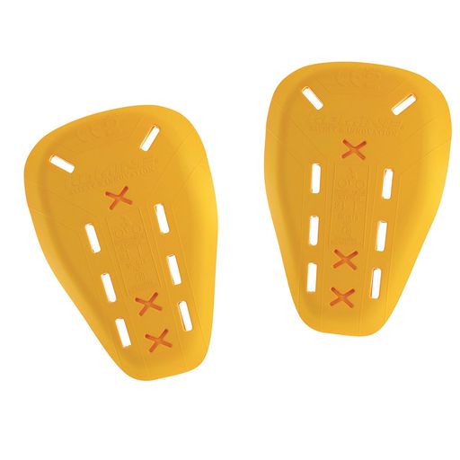 品番:04-813 カラー:Yellow 左右セット CE規格の認証を取得したソフトインナープロテクター 対応ジャケットの脇腹やパンツの腰横に装着可能