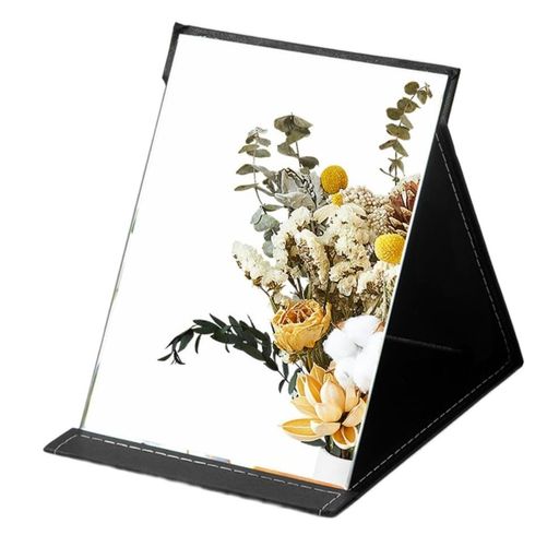 のちょっと大きめなサイズで、スタンドが付いています。置くだけで安定感があり、手を使わずに使うことができます。ブラックカラーのデザインはシンプルでスタイリッシュです。 で持ち運びに便利なサイズであり、折りたたむことができます。旅行や外出先でも...