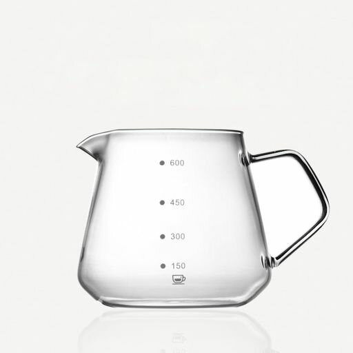 コーヒーポット:600ml、ホウケイ酸ガラス 高品質な材料:コーヒーサーバーはホウケイ酸ガラス製で、非常に高い耐熱性と耐寒性を持っています。冷たい水で洗ったばかりのコーヒーサーバーに180°の熱水を注いでも、爆裂することはありません。 洗い...