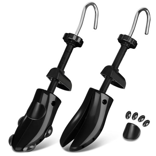 【多機能シューズストレッチャーで快適調整】NINEMAXシューストレッチャーは、靴がきつくてかかとやつま先が痛むお悩みを解消します。長さと幅を自在に伸ばし、靴のサイズをアップ。このシューズストレッチャーを使えば、新しく購入したお気に入りの靴...