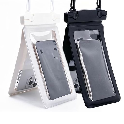 【二重ポケット設計!スマホ2台も同時収納可能】 独立した二重ポケットが、メインのスマホに加え、予備機や現金、カード、鍵などを一緒に収納。水辺でも貴重品を分散させず、紛失リスクを低減します。家族での共有や、音楽と通話を両立したい方に大容量デザ...