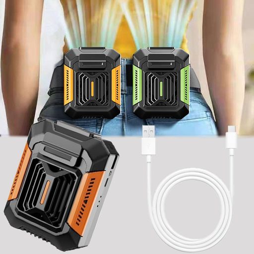 【4-in-1腰クリップファン】ポータブル首式小型扇風機マルチアングル調整強力な光トーチ夜間照明を装備しターボファンブレードはエアコンレの冷たい風長持ちする範囲軽量で快適なウエストをぶら下げるかまたは頭を着用するかどうか柔軟に着用することが...