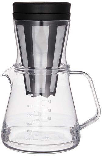 本体重量:267g(計量スプーン除く) フタ:ポリプロピレン、2WAYドリッパー枠:ポリプロピレン、本体・アタッチメント:飽和ポリエステル樹脂、メッシュ:ポリエステル(225メッシュ)、計量スプーン:ポリプロピレン本体:飽和ポリエステル樹脂...