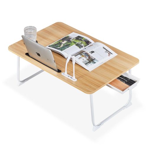 📦【製品仕様】サイズ:幅70x奥行48x高さ30cm;商品重量:3.56kg;高品質素材:天板/天然木化粧繊維板、脚部/アルミニウム合金。付属品:USBミニ扇風機 x 1、USBミニライト x 1、小物収納引き出し付き、カッ...