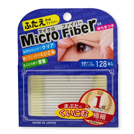 ビーエヌ マイクロファイバーEX クリア NMC-01 伸ばさないタイプのふたえテープ 0.6mmの極細タイプ クリアカラーなので、使っていても目立ちにくい! 内容量 : 128本