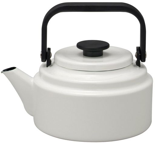 原産国:日本 梱包サイズ:16.2cmx21.3cmx19.9cm 素材、材質:本体/琺琅 持ち手、つまみ/フェノール樹脂 持ち手を倒しコンパクトに収納できる 安定感があり、懐かしい佇まいと、機能美を追求し使う人にやさしいハンドル。