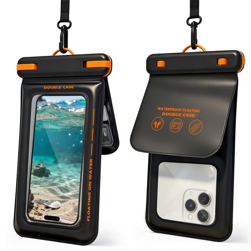 【IPX8完全防水&amp;防塵】本防水スマホケースはIPX8等級の完全防水性能を備え、海・プール・お風呂・雨の中でもスマホをしっかり保護。さらに99%以上の微細砂(0.05mm)をブロックする防塵機能も搭載しており、砂浜やアウトドアでも砂...